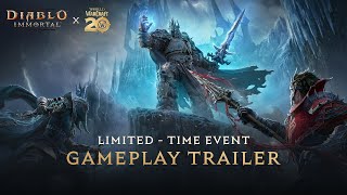 Diablo Immortal | Gameplay Trailer | Diablo Immortal x World of Warcraft: Special Limited Time Event