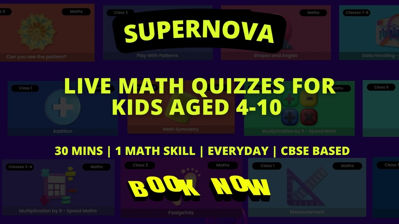 Supernova's Live Online Quizzes for Kids - RobinAge