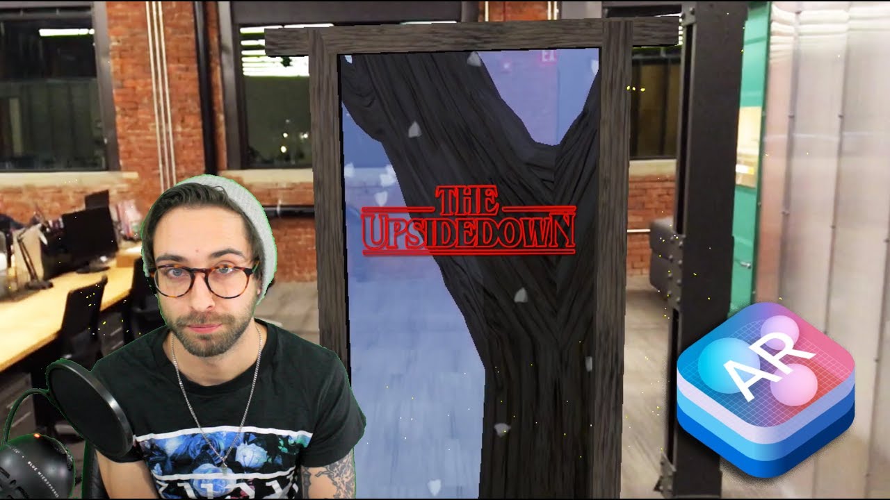 How to Augmented Reality AR Tutorial: ARKit Portal to the Upside Down – BloggerBeans