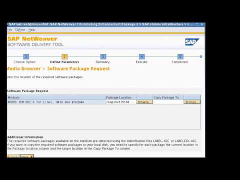 Slideshow Video – Step by Step on How to Install SAP NetWeaver 7 EHp 2 Mobile Infrastructure ...