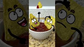 Life Doodles | Nachos in sauce ? #lifedoodles #shorts #animation #doodles