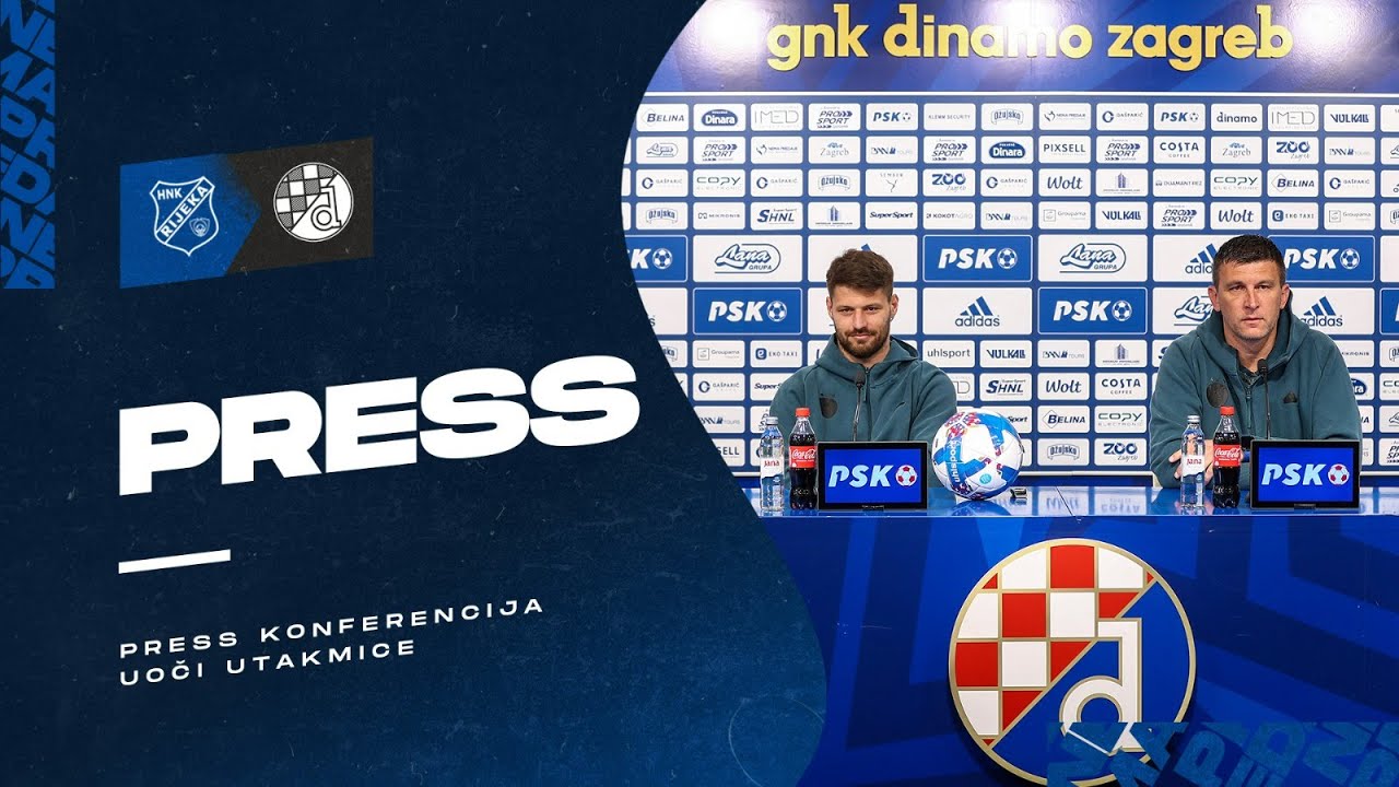 NOGOMET | Rijeka i Dinamo igraju derbi 33. kola HNL-a na Rujevici u nedjelju, 5. svibnja 2024 ...