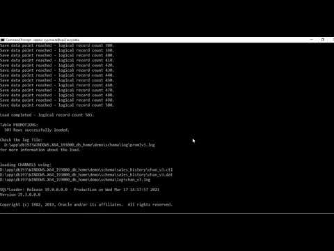 Installing SH Sample Schema – Ahmed AbdelFattah Blog