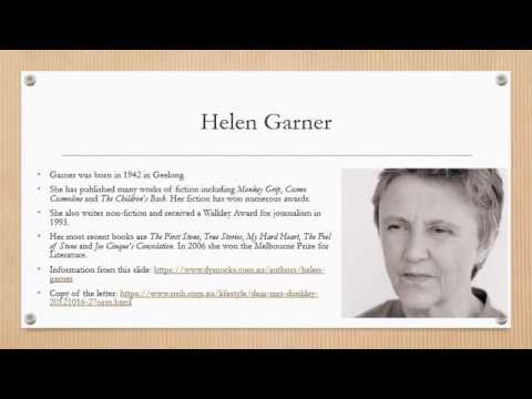 Dear Mrs Dunkley by Helen Garner – Edzion