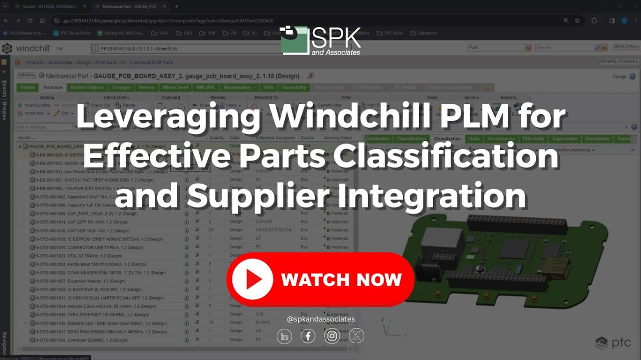 Leveraging Windchill PLM for Effective Parts Classification and ... Leveraging Windchill PLM for Effective Parts Classification and ...