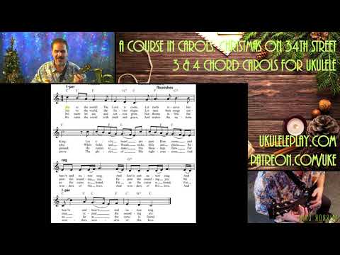 Joy to the World : Complete Sing-along & Ukulele Tutorial