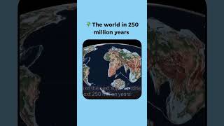 ????️ The formation of the next supercontinent: #Pangaea Proxima #future #continent #earth #geography