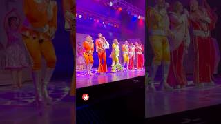 MAMMA MIA! celebrates their return Broadway opening night at curtain call ABBA megamix!