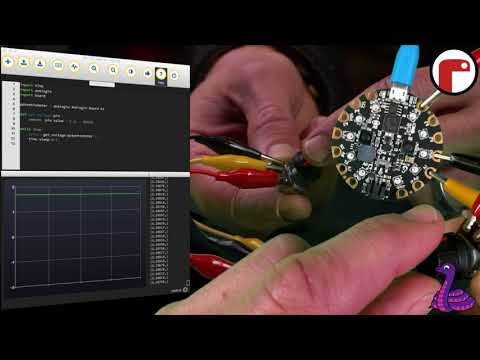 Sensor Graphing with the plotter: Potentiometers #codewithmu @adafruit @johnedgarpark: A New ...