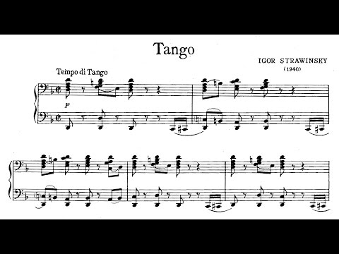 #FiveMinuteFix: Stravinsky – Tango – The Listening Project Blog