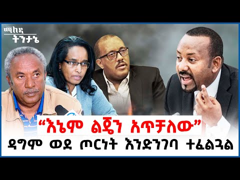 “እኔም ልጄን አጥቻለው” | ዳግም ወደ ጦርነት እንድንገባ ተፈልጓል | Addis Maleda | Ethiopia