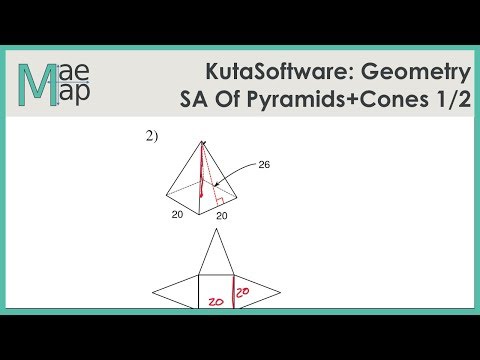 Surface Area Of Pyramids And Cones Part 1 – Easy Peasy All-in-One High ...