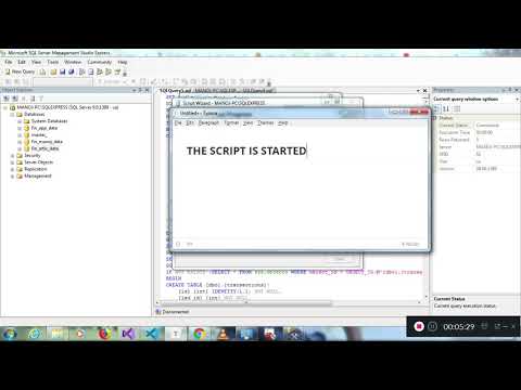 How to copy schema,data,objects,indexes, constraints from one database into another in MSSQL ...