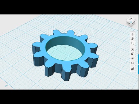 123D Design: Model a Spur Gear – Drafting, Modeling and 3D Printing with Lydia Sloan Cline
