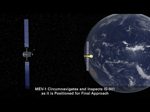 MEV-2 ดาวเทียมซ่อมบำรุงดาวเทียม กำลังบินไปเติมเชื้อเพลิงยืดอายุดาวเทียมสื่อสารไปอีก 5 ปี ...