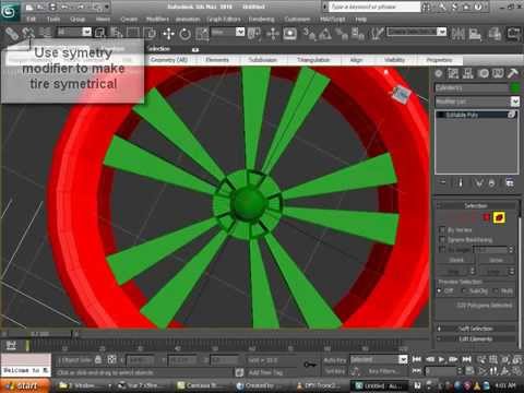 Tutorial para crear una rueda | ayuda3d