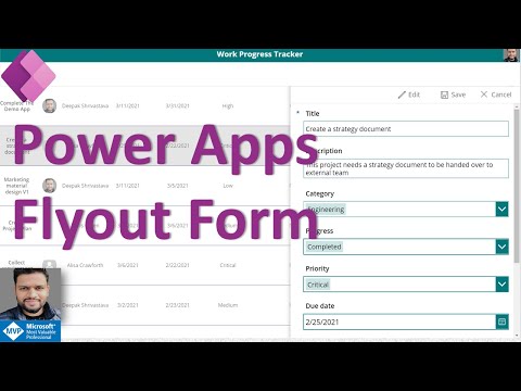 Power Apps Flyout Forms – Deepak Shrivastava