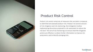 Product Risk Control