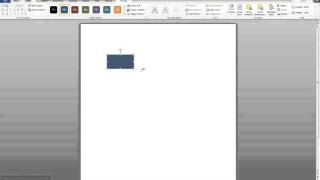 ER Diagram in MS Word Part 1 - Creating A Strong Entity