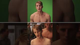 How Chris Evans Shed His Muscles and Gained His Courage as Steve Rogers #captainamerica #shorts