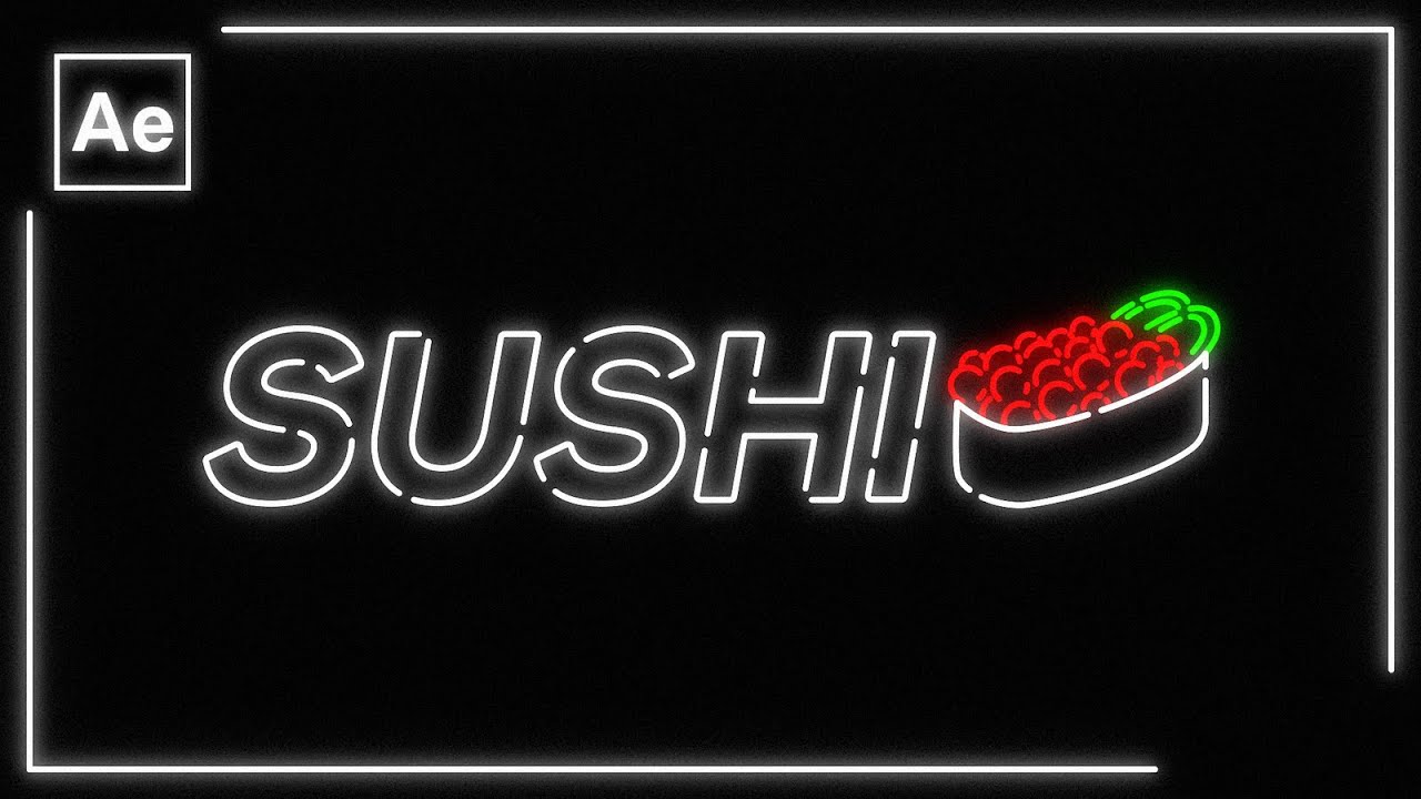 流れる線のアニメーション / mooographさん - AE study memo