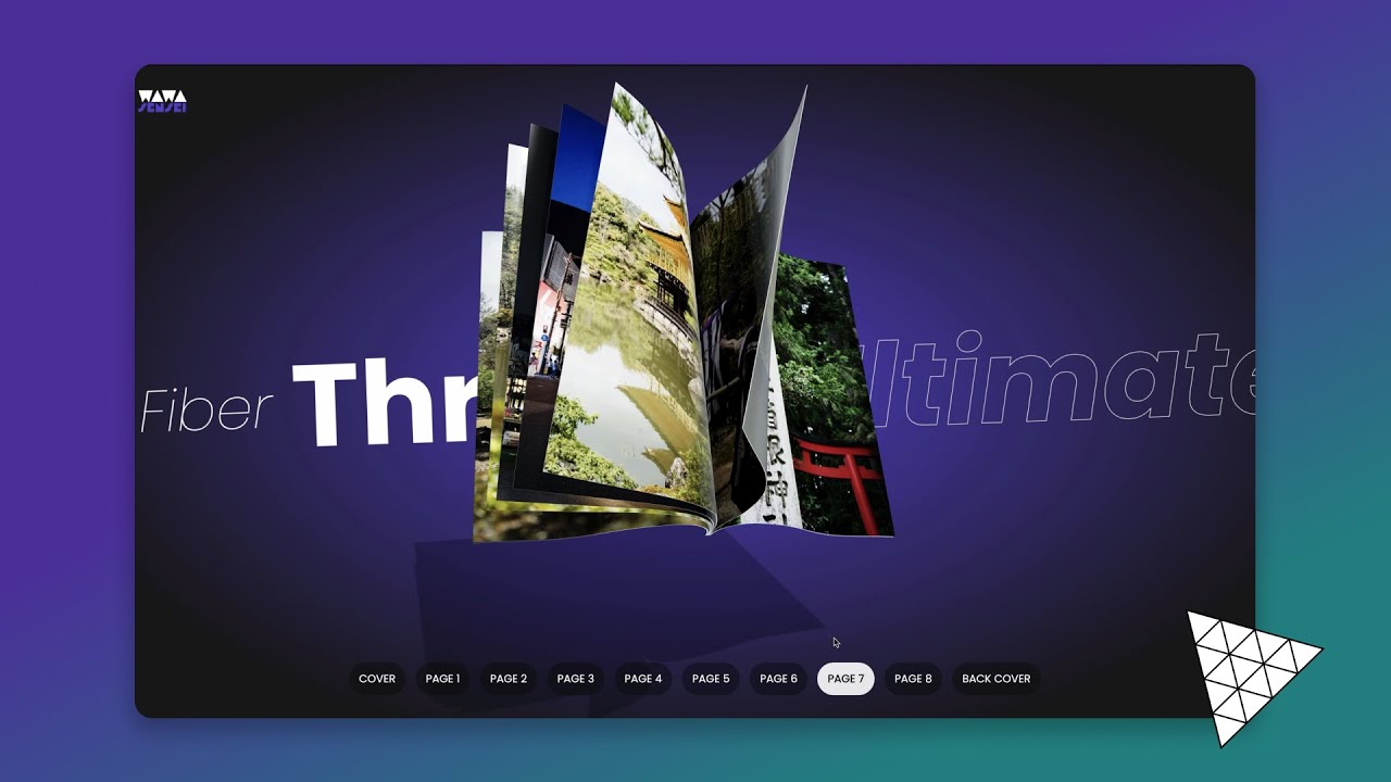 Build a 3D Book Slider Landing Page with Three.js & React - Wawa Sensei