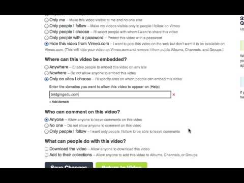 How to Moodle – How To Embed Videos That Are Only Accessible Through ...