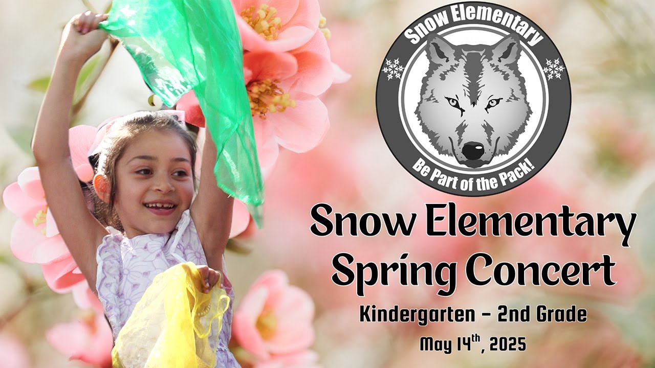 Snow Spring Concert Kindergarten – 2nd Grade | May 14th, 2025 | The First Bell