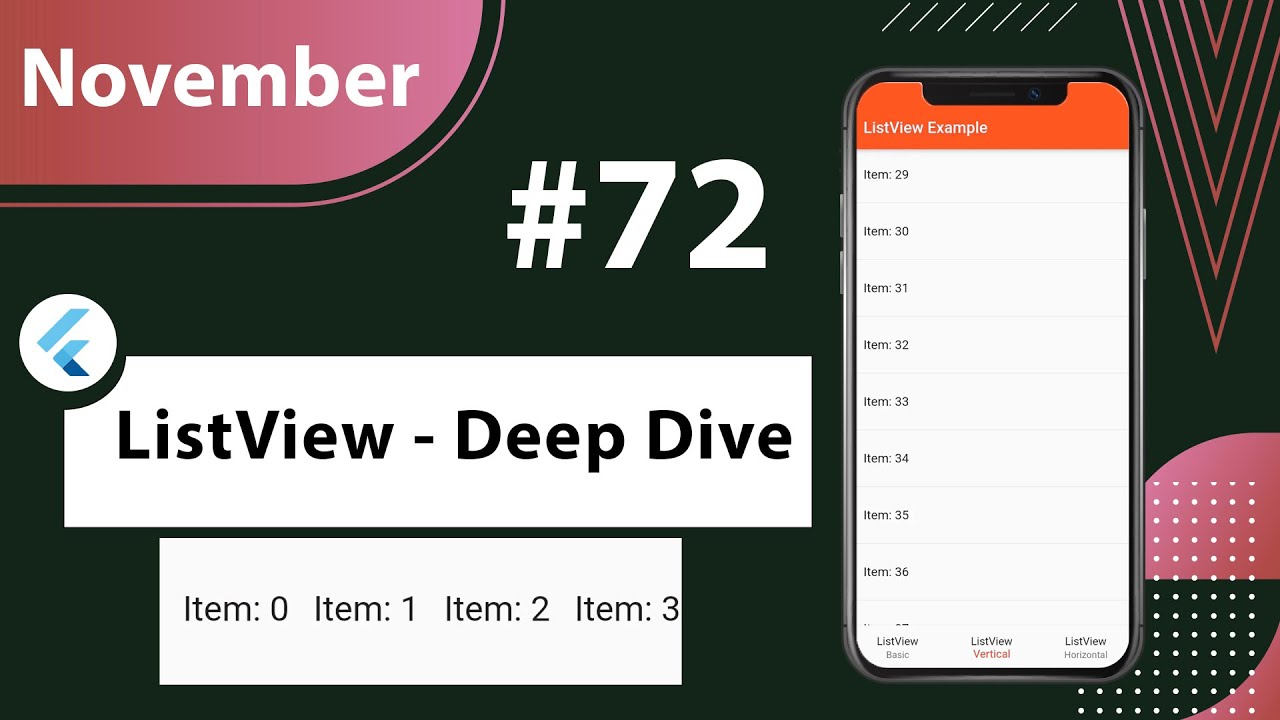 GitHub - JohannesMilke/listview_example: With the ListView widget, you ... GitHub - JohannesMilke/listview_example: With the ListView widget, you ...