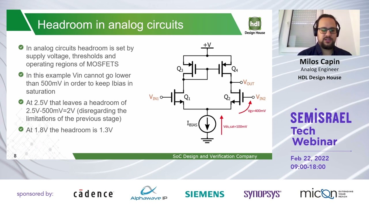 Analog Design Flow and Porting: an Overview by Milos Capin , Analog Engineer, HDL Design House ...