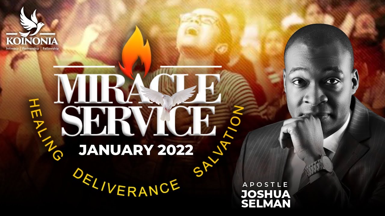 Apostle Joshua Selman Live 30 January 2022 Koinonia Sunday Service