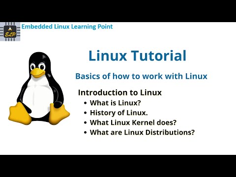 Introduction to Linux : How to work with Linux – Ep 1 – Embedded for All