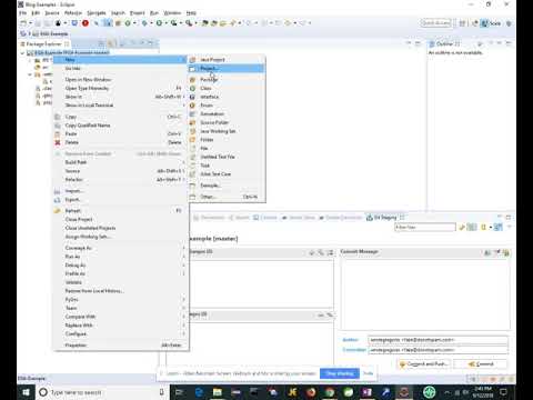 Video Tutorial – EGit with GitHub – Amy's Programming Corner