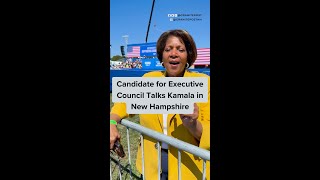 Kamala Harris Rally: ????️ Melanie Levesque Talks Kamala in NH