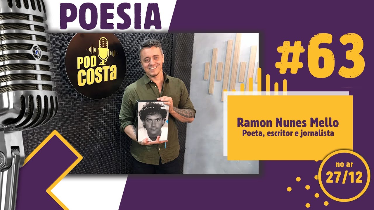 Poesia, jornalismo e literatura: o escritor Ramon Mello conta detalhes sobre trabalhos com mãe ...