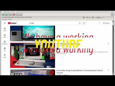 AROS 32 bits – Navegador web Odyssey 2.0 lanzado | Amigatronics