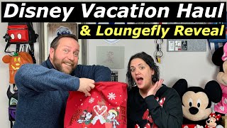 Disney Cruise And Walt Disney World Vacation Haul | Amazing Disney Loungefly Mini Backpack Reveal