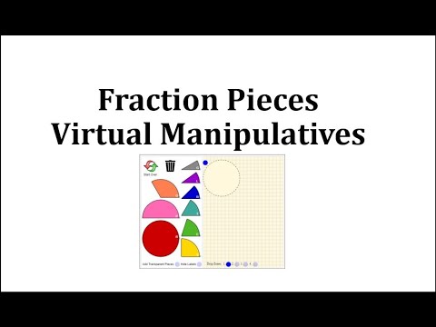 Fraction Pieces Virtual Manipulative | Math Help from Arithmetic ...