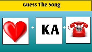 Guess The Song।। Guess the Bollywood songs।। Par 1।।