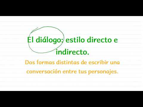 ¿Cómo escribir un diálogo? | LÍNEA A LÍNEA