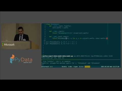 James Powell 2017 Pydata talk – Python Expert | datafireball