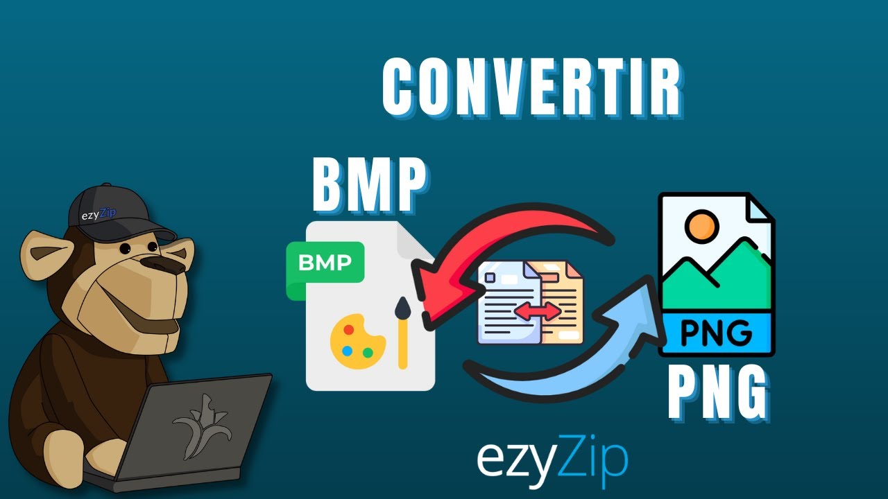 Convertissez BMP en PNG en ligne (Rapide !) - ezyZip