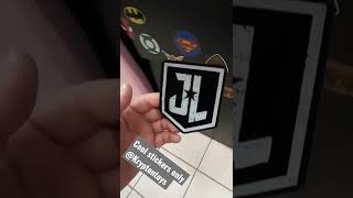 Justice League makes the cut for Cool stickers only at Krypton Toys #coolstickersonly #Kryptontoys
