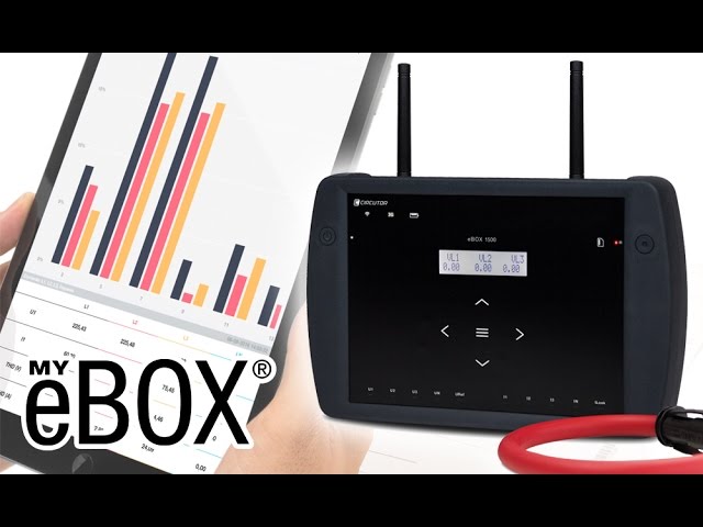 Analizadores de redes portátil MYeBOX-1500-4G - Megalca Electric