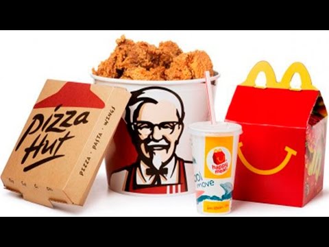 8 GRANDES CADENAS DE COMIDA RÁPIDA EN EL MUNDO | ENGORDATE DELICIOSAMENTE