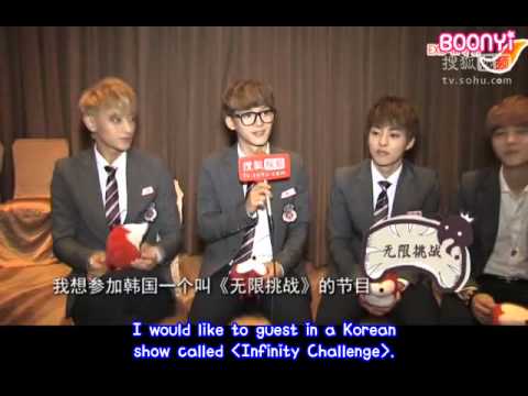 [ENG SUB] EXO-M @ Sohu TV Interview | EXOTIC PLANET