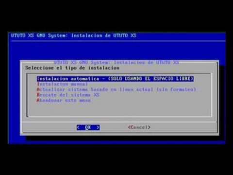 Video:Instalacion de Gnu/Linux Ututo – Software Libre -Catamarca