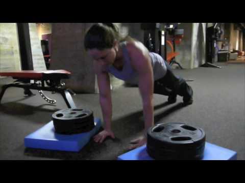 Contrast Training – Upper Body Push | Alli McKee Fit to Figure