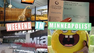 WEEKEND IN MINNEAPOLIS! | Mall of America, Target Headquarters, Guthrie Theater + more!