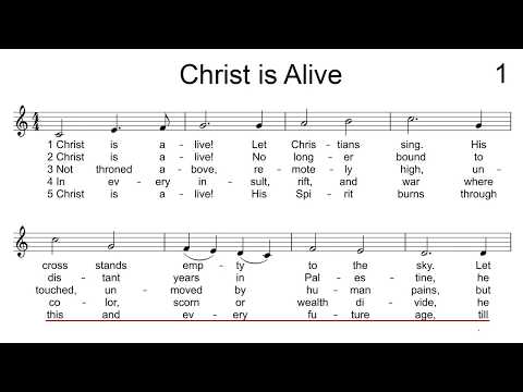 First Online Sing-a-Long-Hymn – Always Merry and Bright